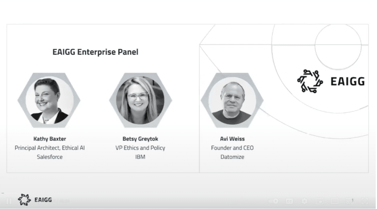 Ethical AI Governance Group Enterprise Panel - BGV